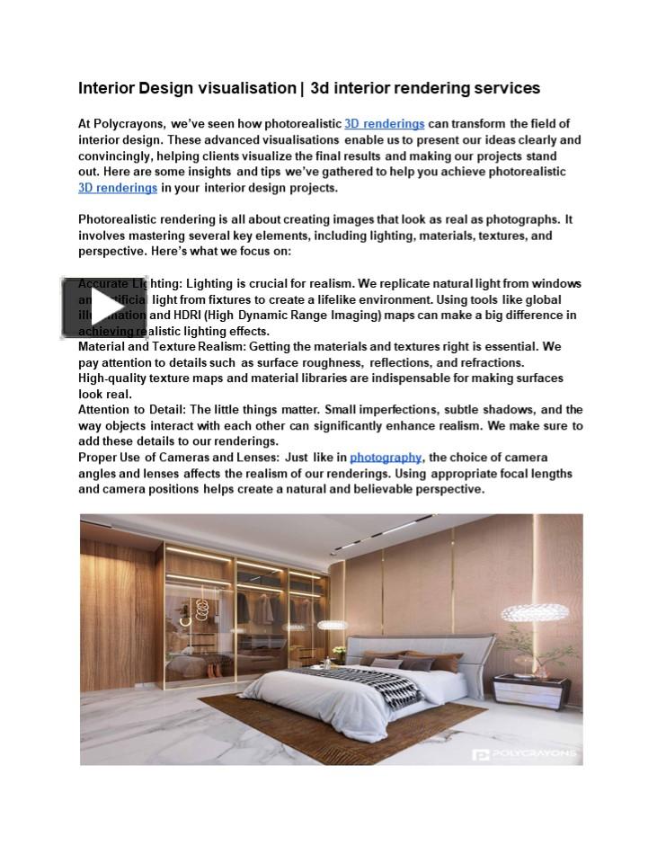 PPT – 3d interior rendering services PowerPoint presentation | free to download - id: 9936f2-YmQ1Y