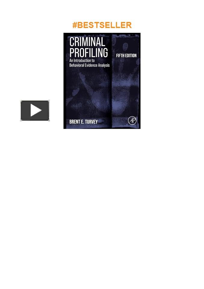 PPT – ️(download)⚡️ Criminal Profiling: An Introduction to Behavioral ...
