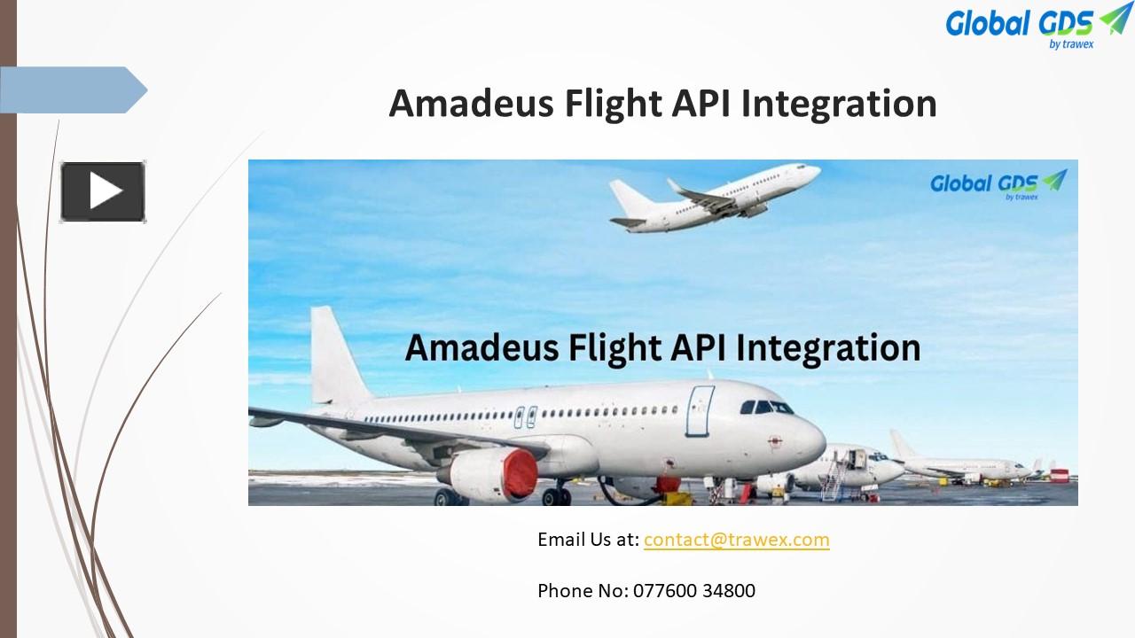 PPT – Amadeus Flight API Integration PowerPoint presentation | free to download - id: 9938ee-ZjU5N
