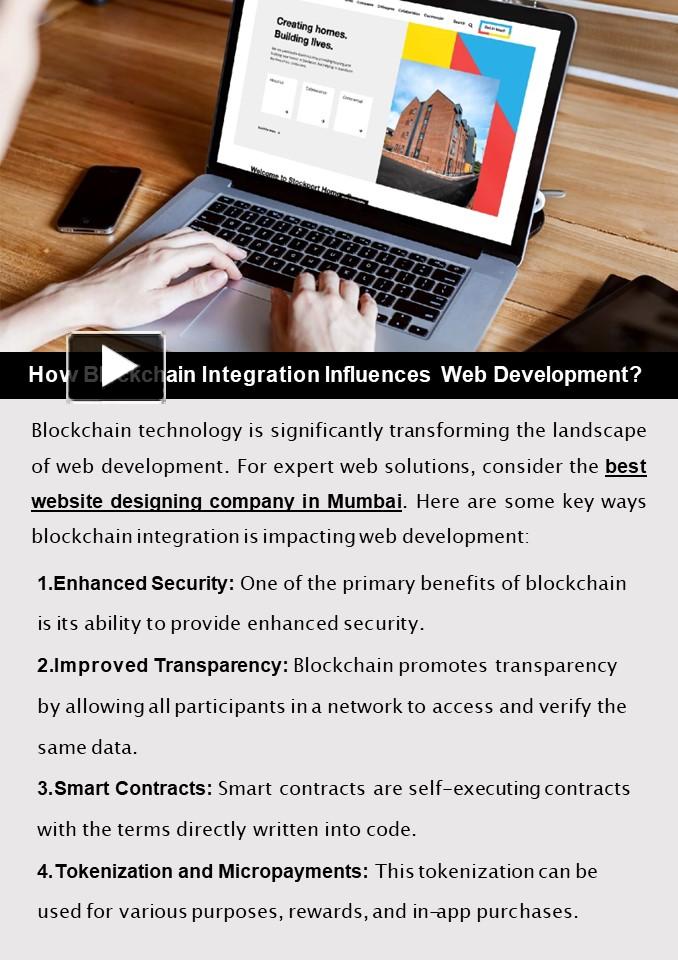 PPT – How Blockchain Integration Influences Web Development? PowerPoint presentation | free to ...