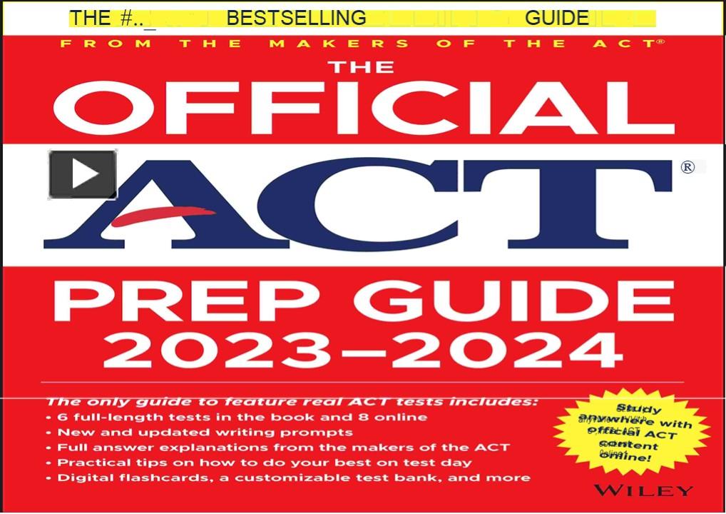 PPT – [READ] The Official ACT Prep Guide 2023-2024: Book + 8 Practice ...