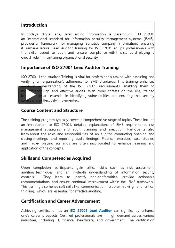 PPT – iso 27001 training PowerPoint presentation | free to download - id: 994049-OWEzO
