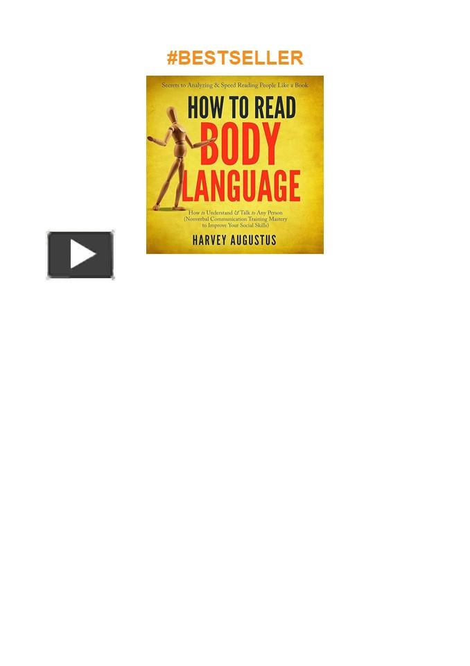 download How to Read Body Language: Secrets to Analyzing & Speed Reading People Like a Book - H ...