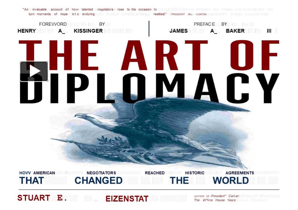 ⚡PDF The Art of Diplomacy: How American Negotiators Reached Historic Agreements presentation ...