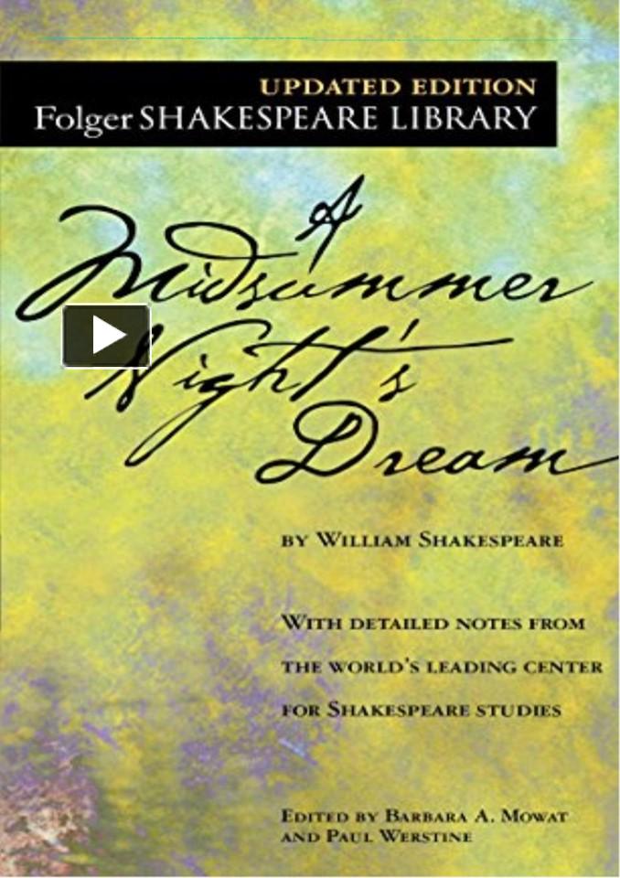 PPT – PDF Download A Midsummer Night's Dream (Folger Shakespeare ...
