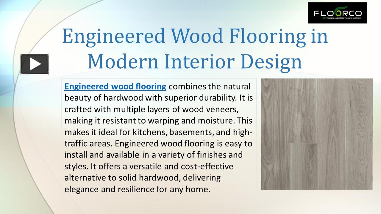 PPT – Engineered Wood Flooring in Modern Interior Design PowerPoint presentation | free to ...