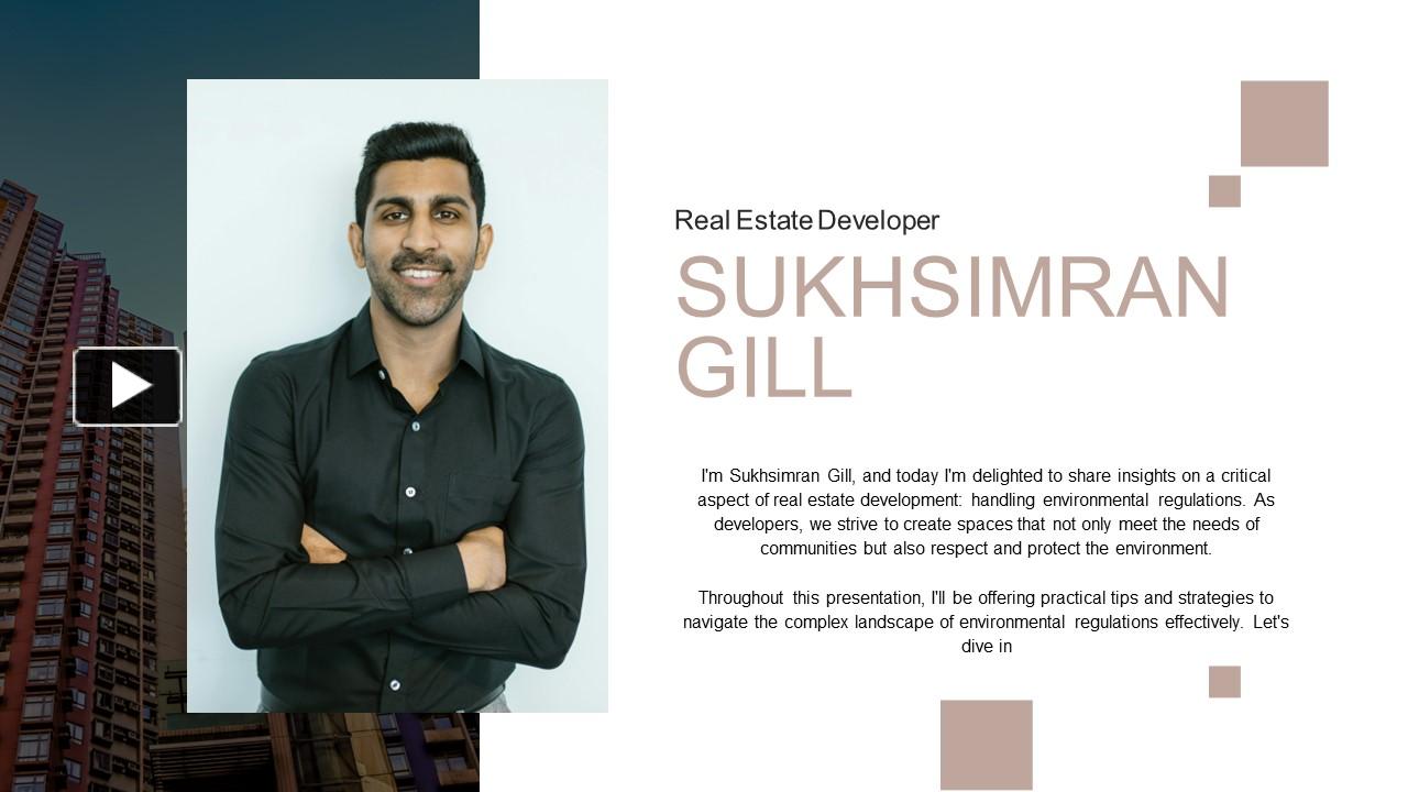 PPT – Sukhsimran Gill's Guide to Environmental Compliance in Real Estate Development PowerPoint ...