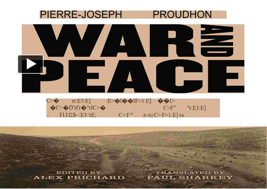 PPT – get⚡[PDF] War and Peace: On the Principle and Constitution of the Rights of Peoples ...
