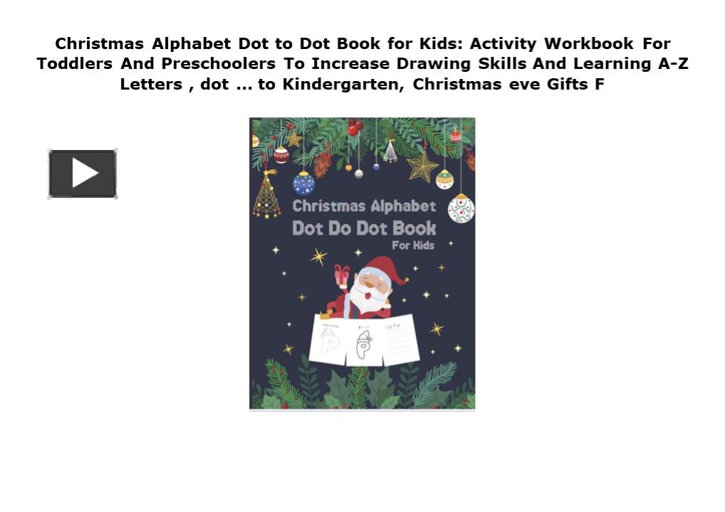PPT – Download [PDF] Christmas Alphabet Dot to Dot Book for Kids ...
