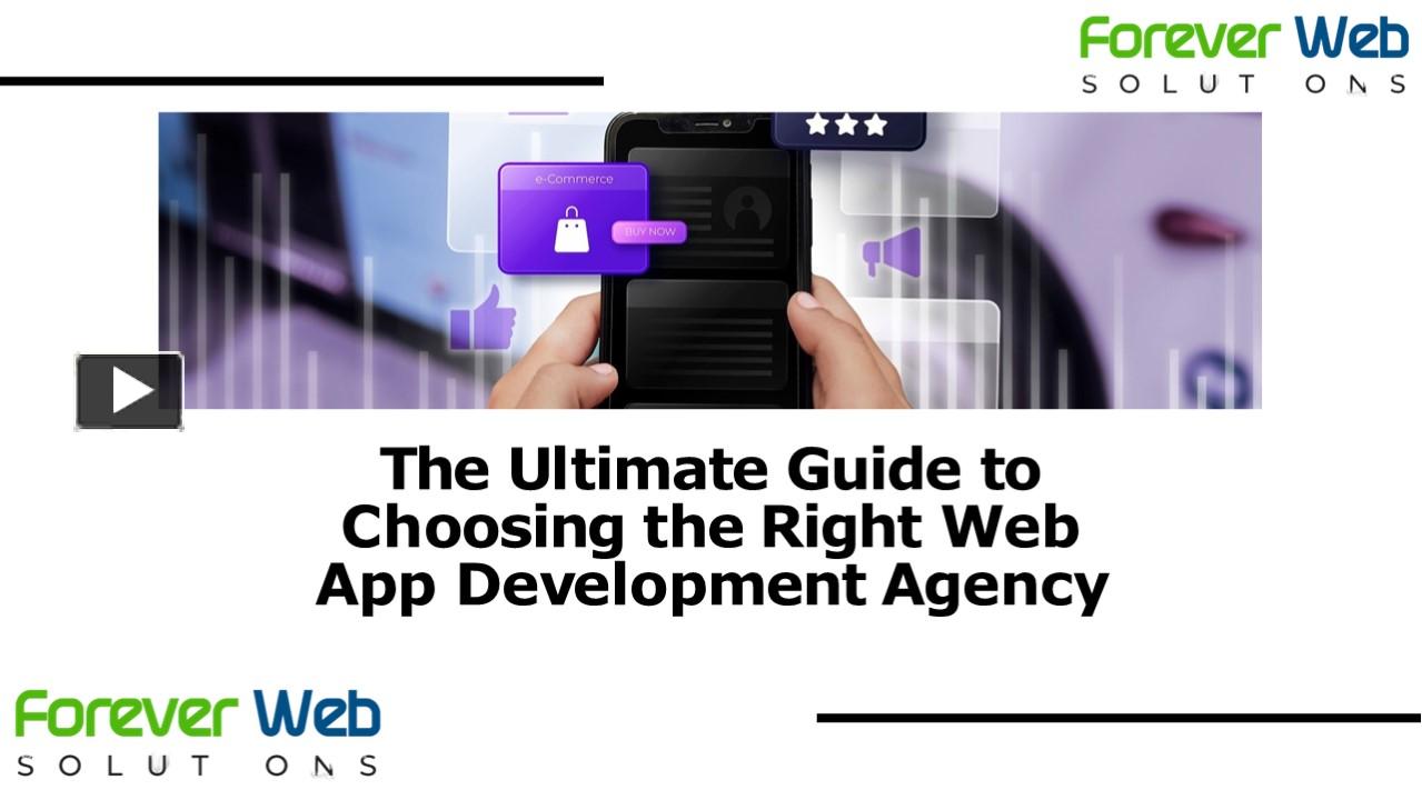 Ppt The Ultimate Guide To Choosing The Right Web App Development