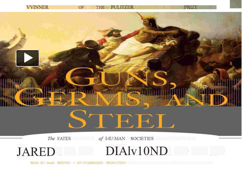 PDF_⚡ Guns, Germs and Steel: The Fate of Human Societies presentation ...