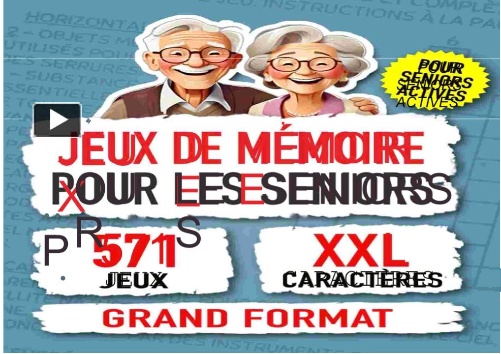 PPT – ⚡[PDF] Jeux de Mémoire Pour les Seniors: 571 Jeux de Mémoire ...