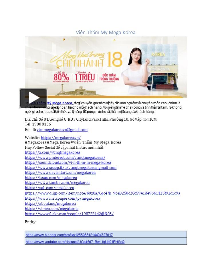 Mega Korea (1) presentation | free to download