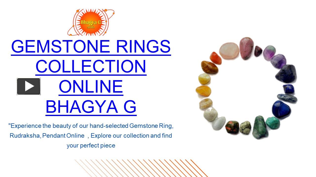 PPT – Gemstone rings collection online PowerPoint presentation | free to download - id: 9958ca-YmQzY