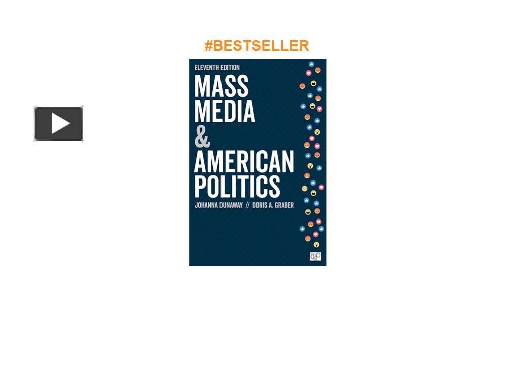 [Read] Mass Media and American Politics presentation | free to download