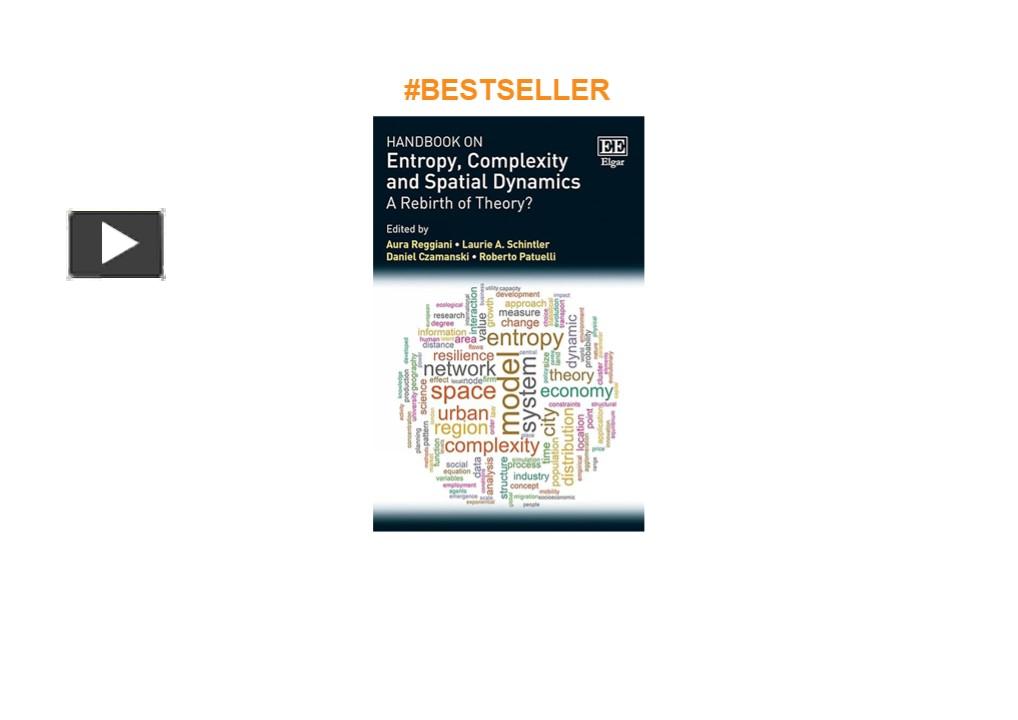 Ppt Download Handbook On Entropy Complexity And Spatial Dynamics A