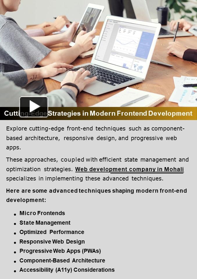PPT – Cutting-Edge Strategies in Modern Frontend Development PowerPoint presentation | free to ...