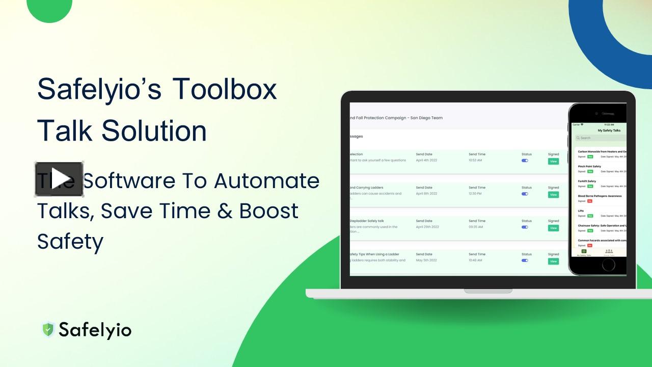 PPT – How To Conduct Safety Toolbox Talks Digitally PowerPoint presentation | free to download ...