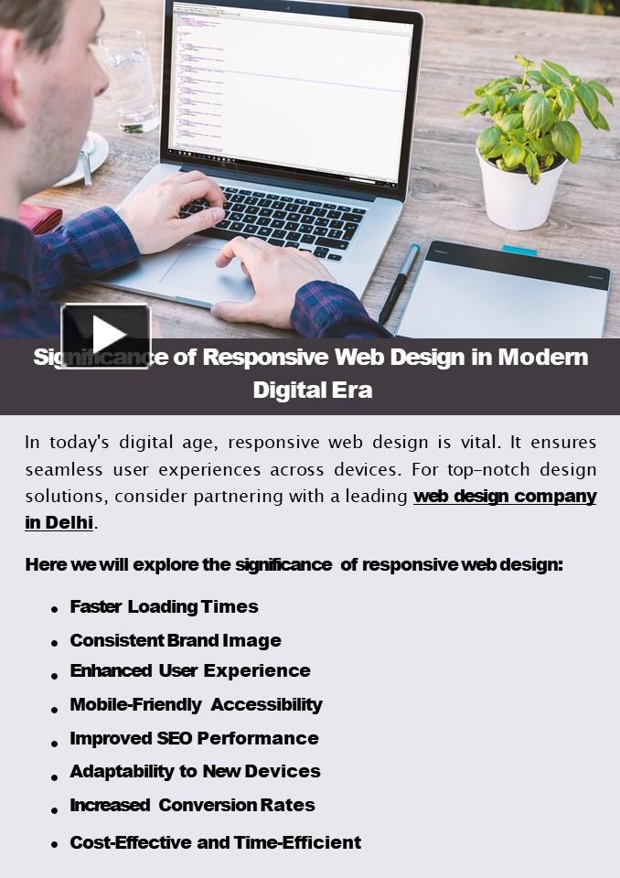 PPT – Significance of Responsive Web Design in Modern Digital Era PowerPoint presentation | free ...