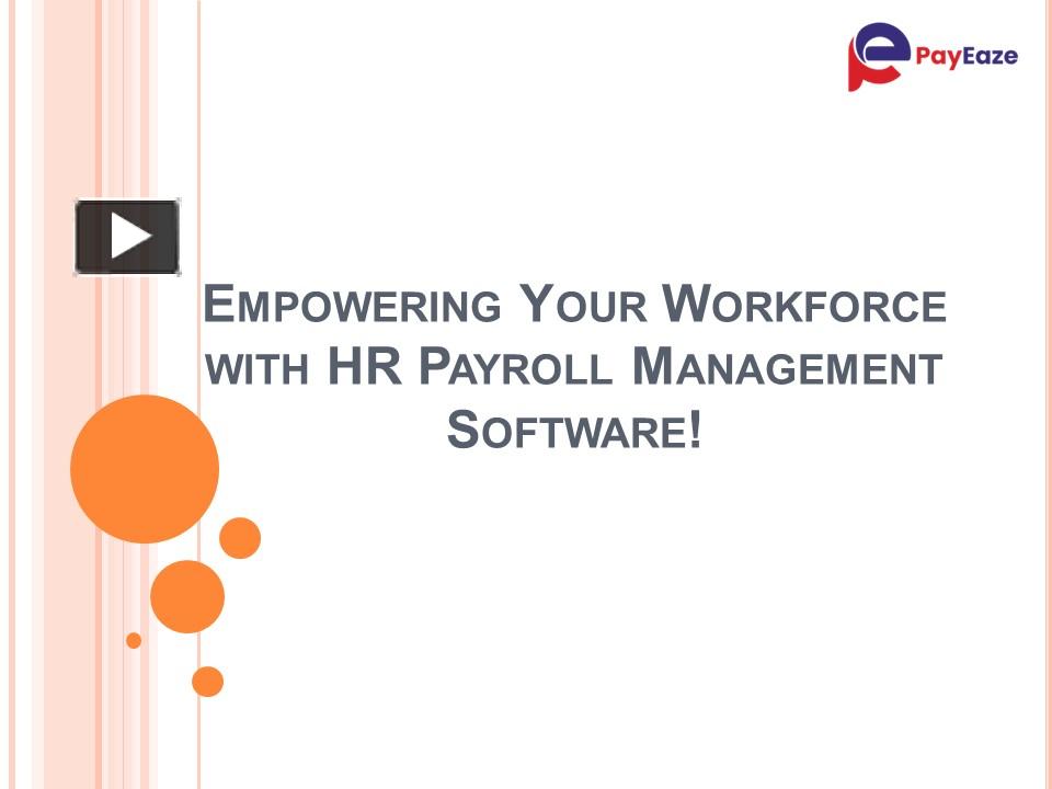 PPT – Maximize Workforce Potential with HR Payroll Management Software! PowerPoint presentation ...