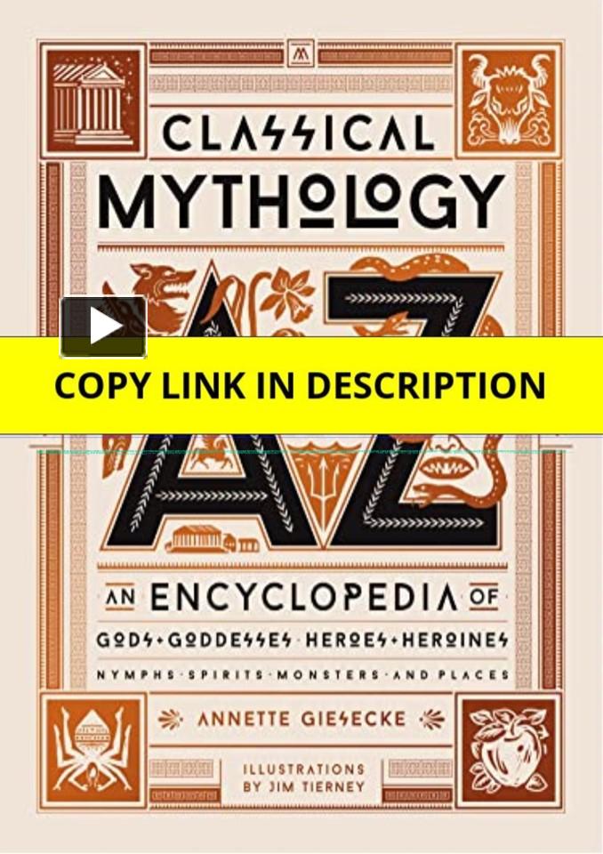 PPT – [DOWNLOAD]⚡️PDF ️ Classical Mythology A to Z: An Encyclopedia of ...