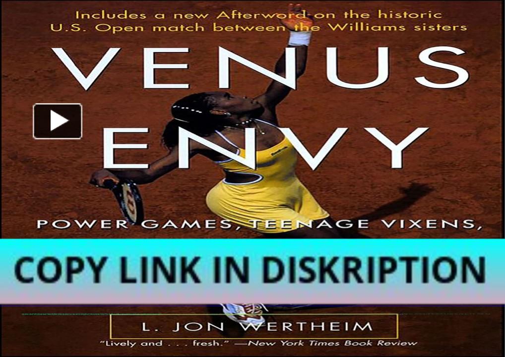 PDF DOWNLOAD Venus Envy: Power Games, Teenage Vixens, and Million-Doll presentation | free to ...