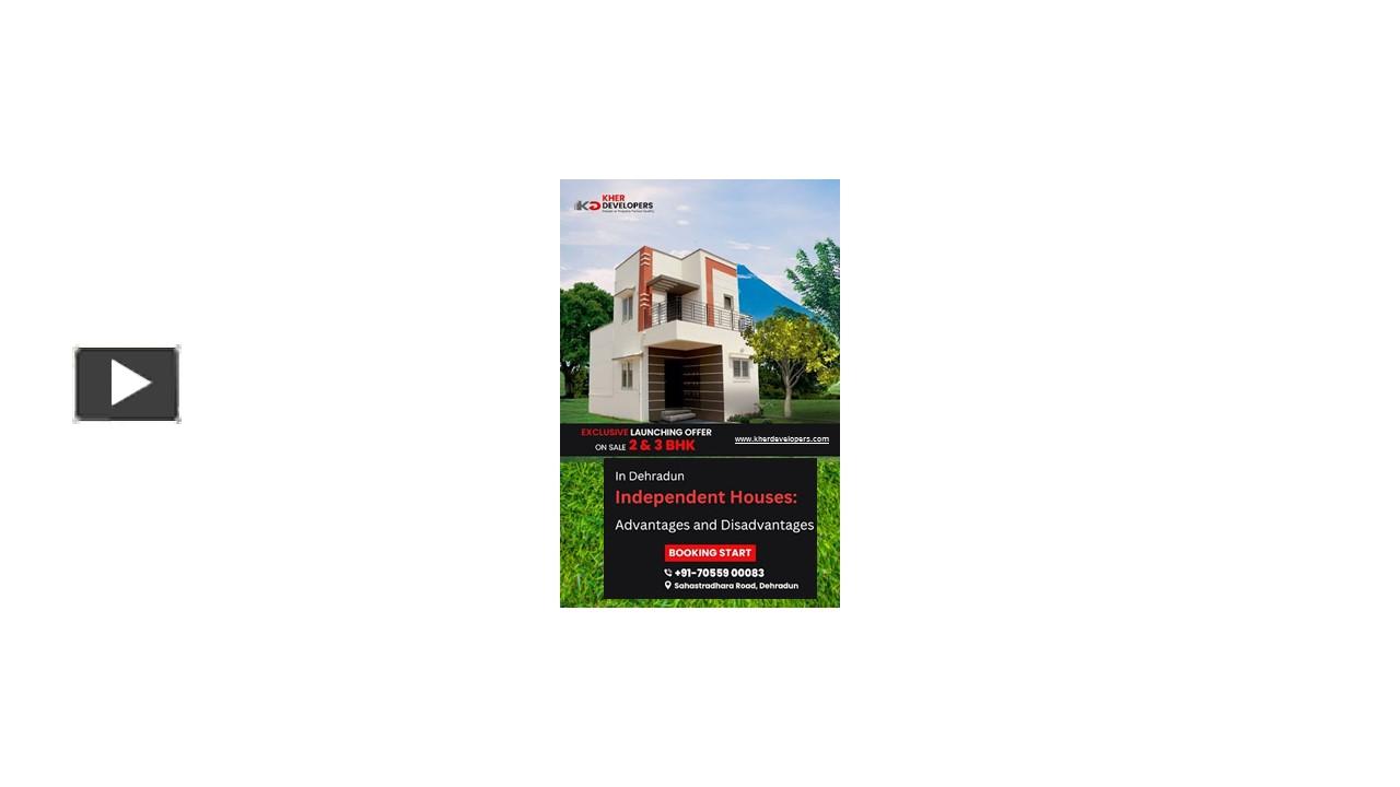 PPT – Buy Independent Houses Dehradun-Kher Developer PowerPoint presentation | free to download ...