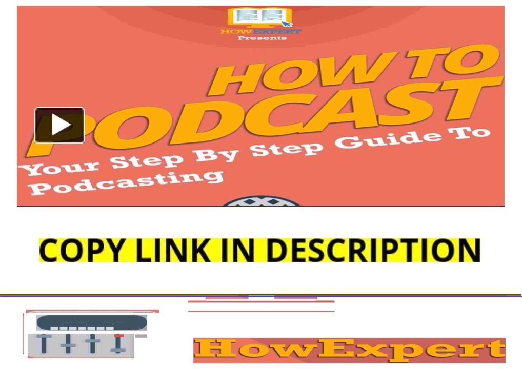 PDF_⚡ How To Podcast: Your Step By Step Guide To Podcasting presentation | free to download