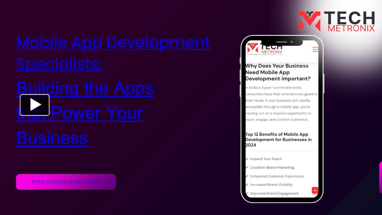 PPT – Gurgaon's Mobile App Development Specialists: Building the Apps that Power Your Business ...