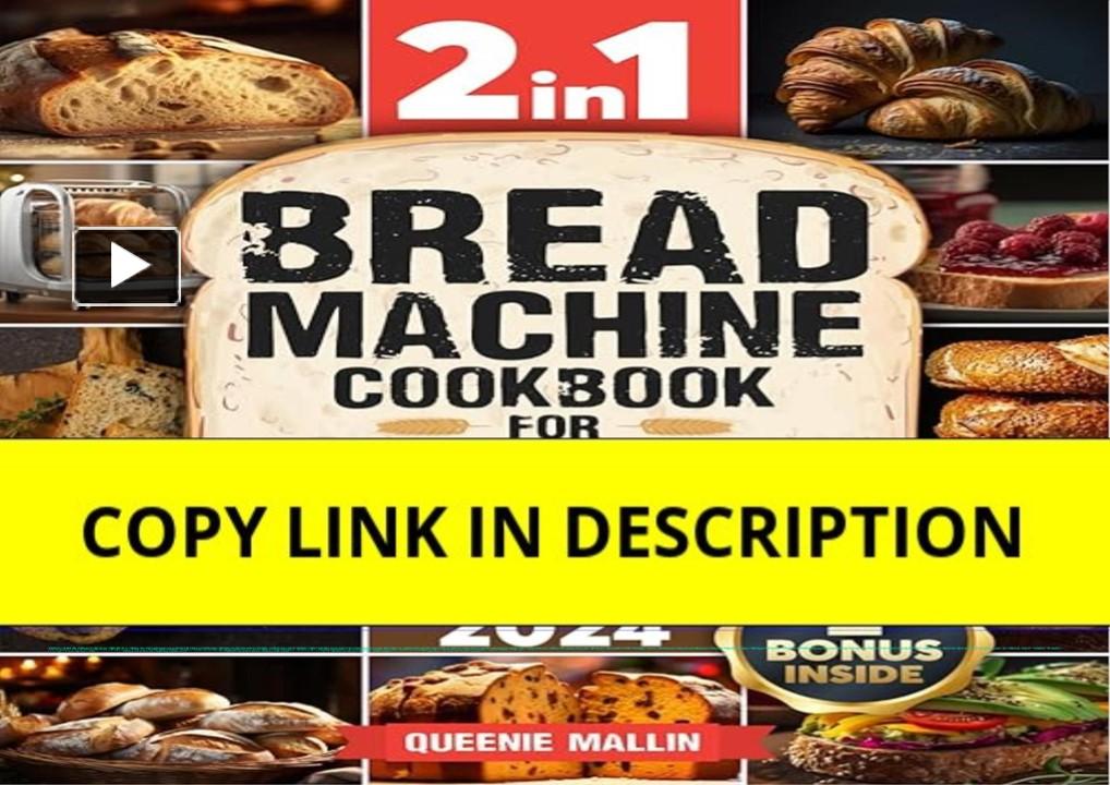 PPT – pdf download Bread Machine Cookbook: 2 in1|Mastering the Art of Baking & Delicious Recipes ...