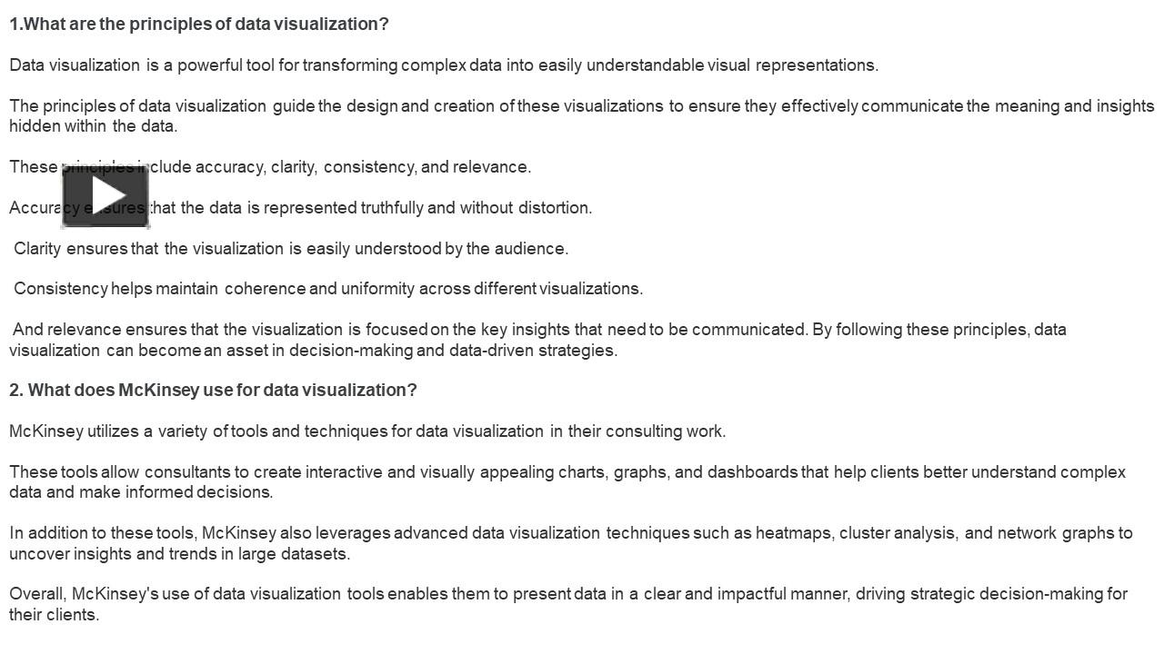 Enhancing Consulting Presentations Implementing The 6 Key Principles Of Data Visualization