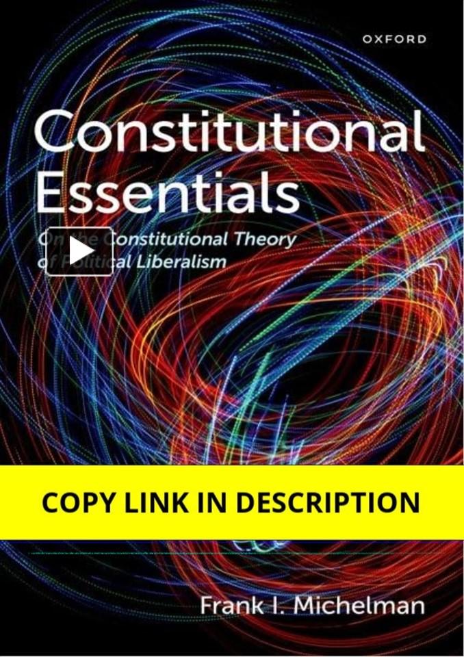 PPT – Download PDF Constitutional Essentials: On the Constitutional ...