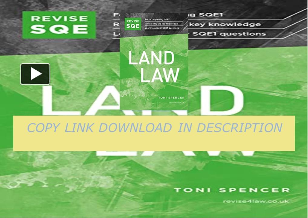PPT – [PDF] READ⚡ Revise SQE Land Law: SQE1 Revision Guide Kindle Edition PowerPoint ...