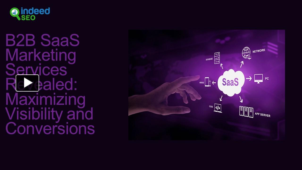 PPT – B2B SaaS Marketing Services Revealed: Maximizing Visibility and Conversions PowerPoint ...