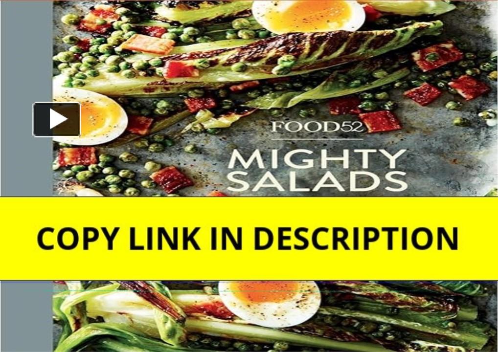 PPT – PDF Food52 Mighty Salads: 60 New Ways to Turn Salad into Dinner [A Cookbook] (Food52 Works ...