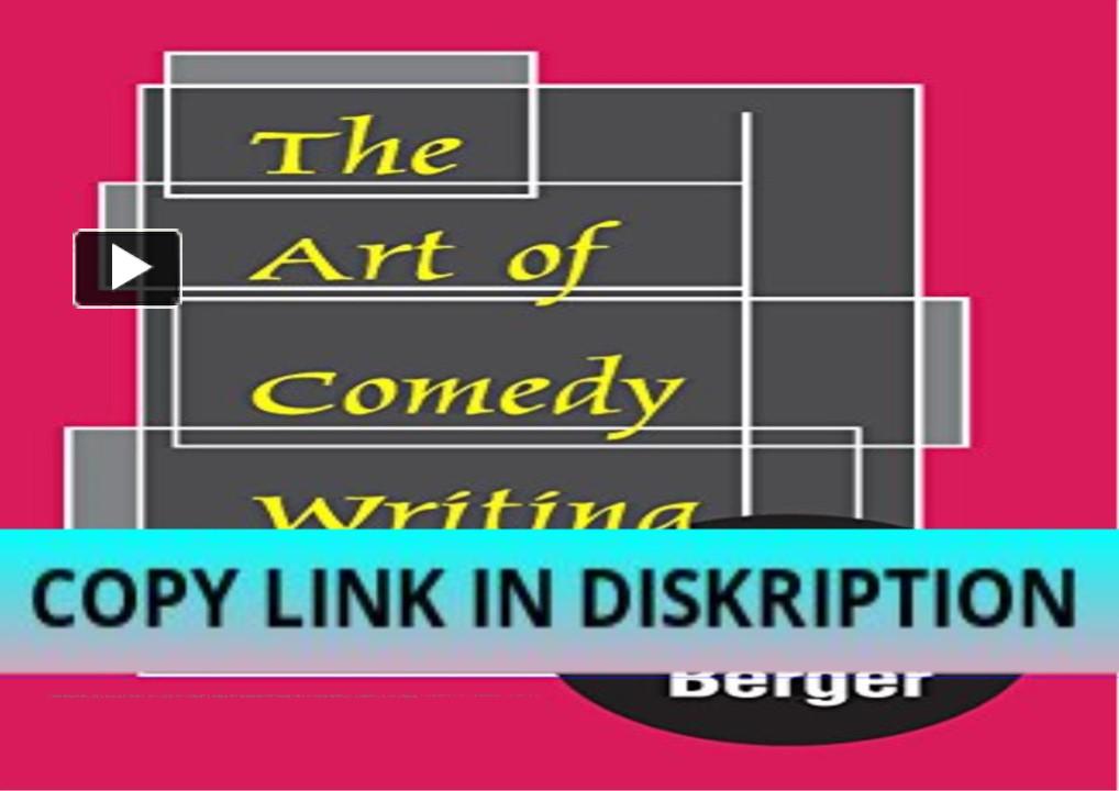 PPT – PDF DOWNLOAD The Art of Comedy Writing PowerPoint presentation ...