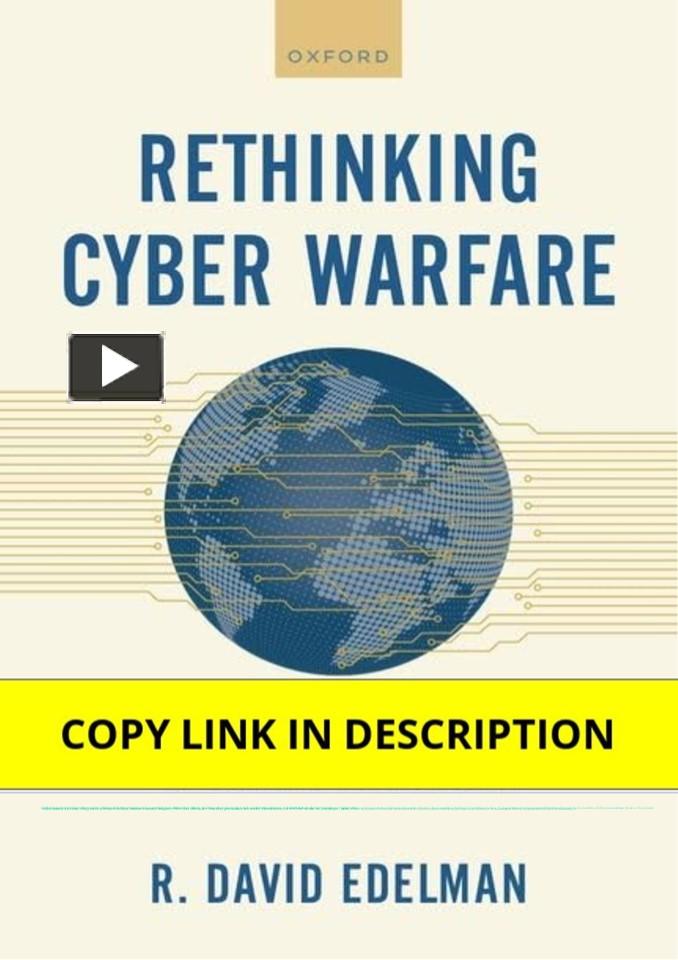 PPT – Download Rethinking Cyber Warfare: The International Relations of ...