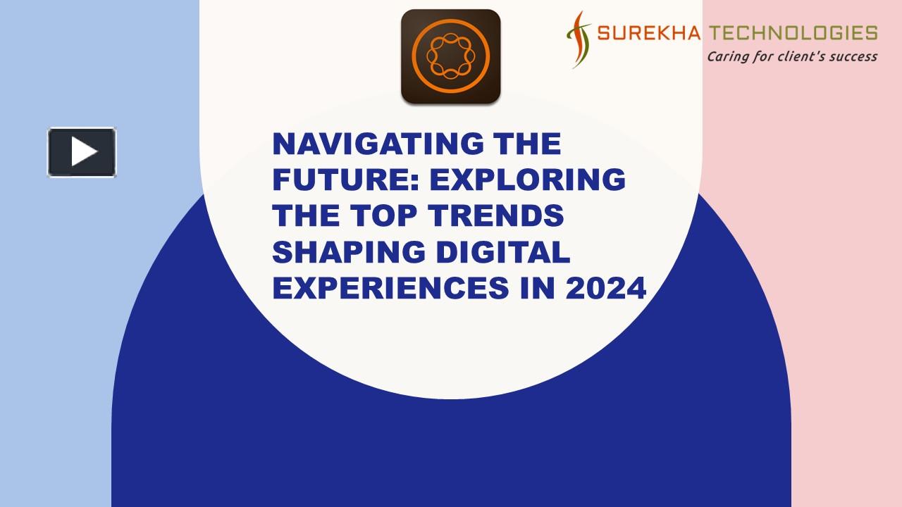 PPT – Navigating The Future Exploring The Top Trends Shaping Digital Experiences In 2024 ...