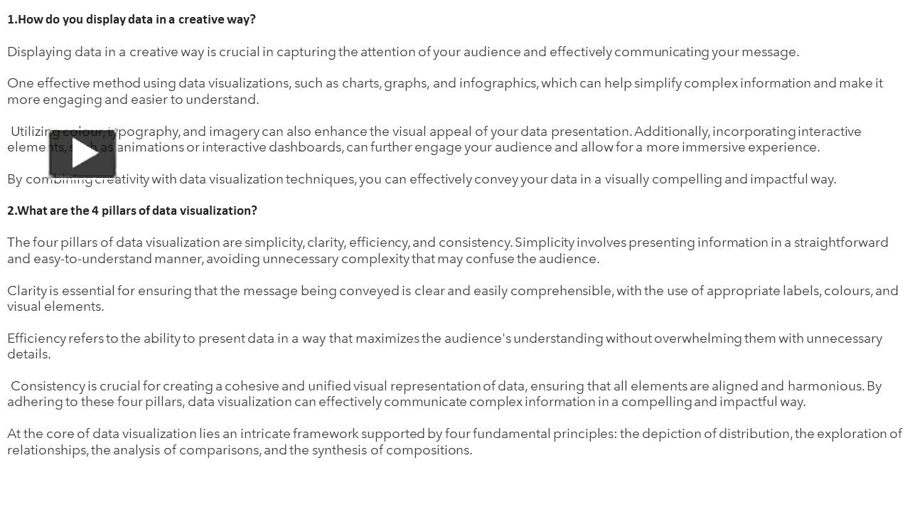 Creative Data Visualization Tips For Consulting Decks Presentation 1846