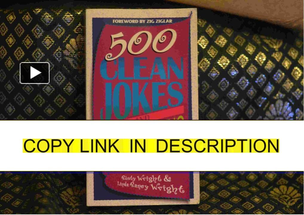 PPT – [READ] 500 Clean Jokes and Humorous Stories: And How to Tell Them ...