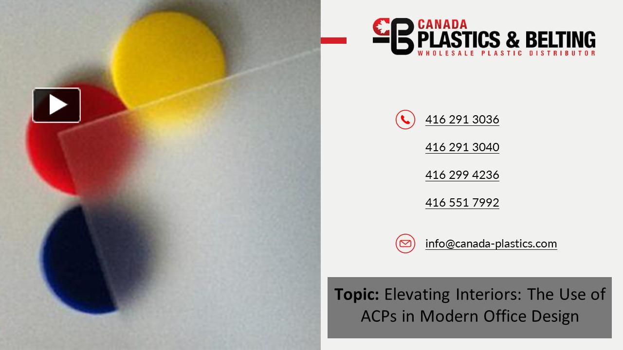 Elevating Interiors: The Use of ACPs in Modern Office Design presentation | free to download