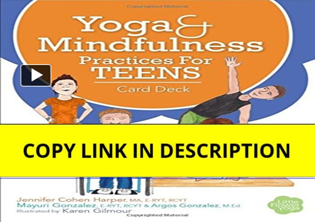 [PDF]⚡ Yoga and Mindfulness Practices for Teens Card Deck presentation ...