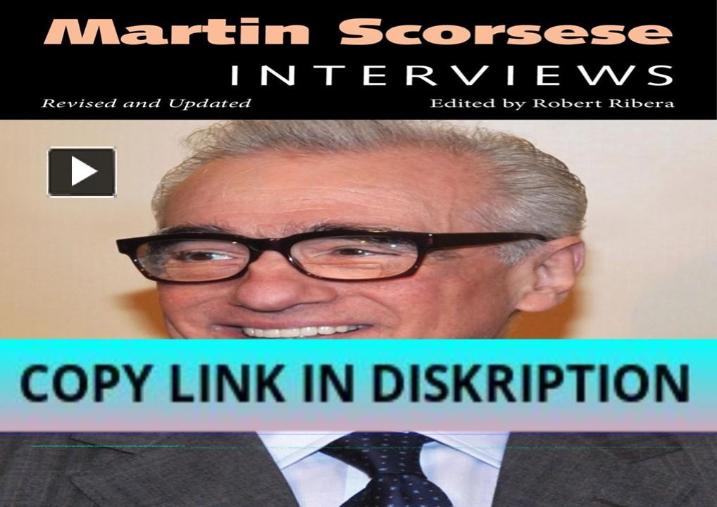 PPT – PDF DOWNLOAD Martin Scorsese: Interviews, Revised and Updated (Convers PowerPoint ...