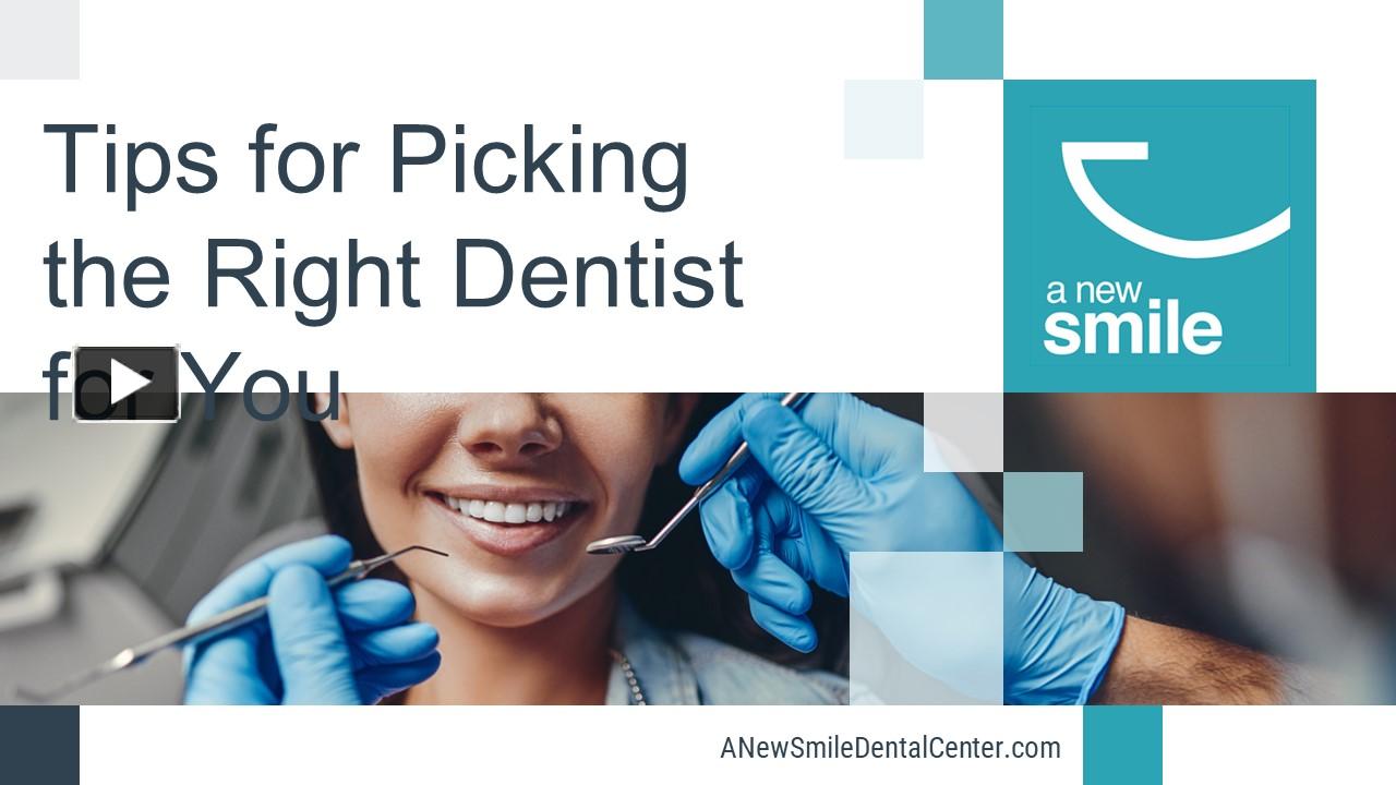 PPT – Overcoming Dental Fears: Tips for Finding the Right Dentist PowerPoint presentation | free ...