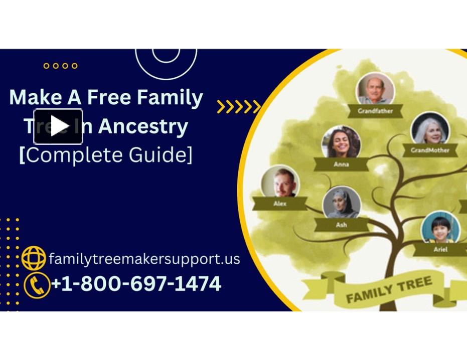 PPT – Make A Free Family Tree In Ancestry PowerPoint presentation | free to download - id ...