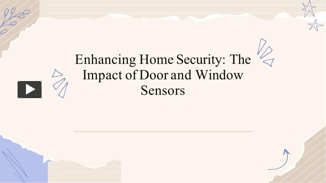 Ppt Door And Window Sensors Powerpoint Presentation Free To Download Id 99ac43 Ngflm