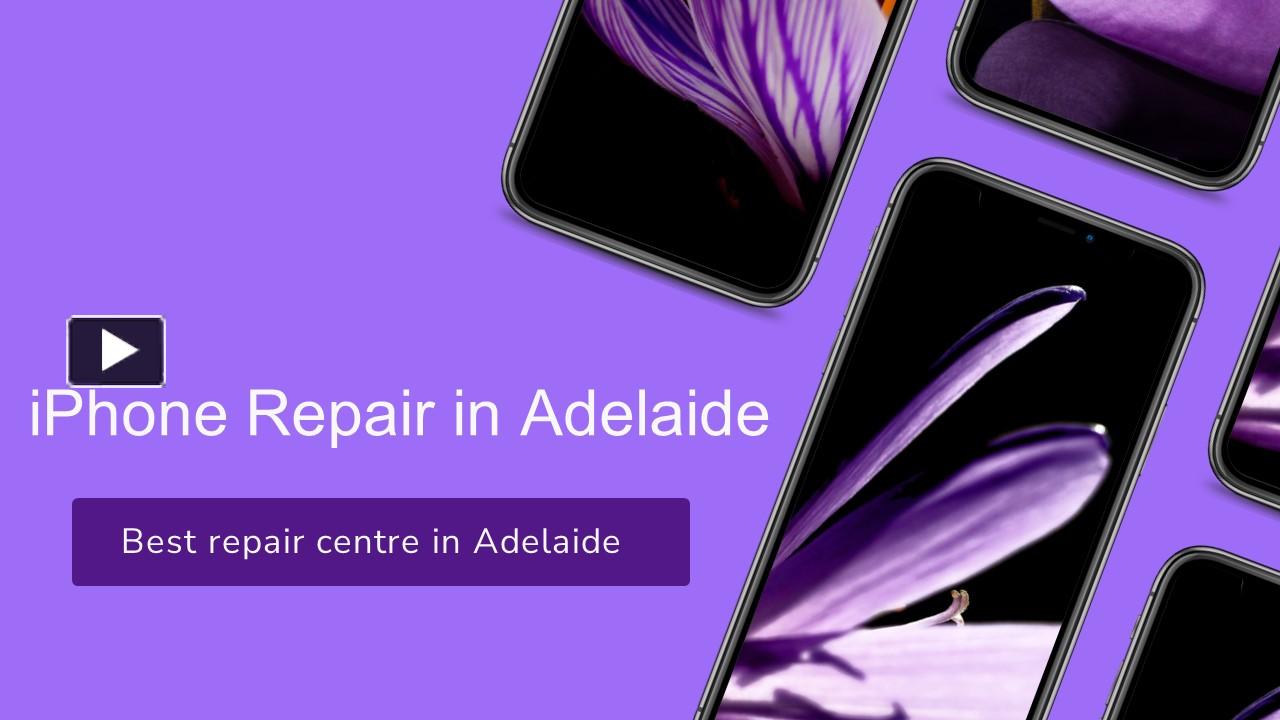 iPhone Repairs Adelaide presentation | free to download