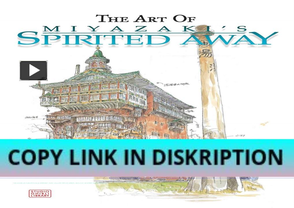 PPT – PDF/DOWNLOAD The Art of Spirited Away PowerPoint presentation ...