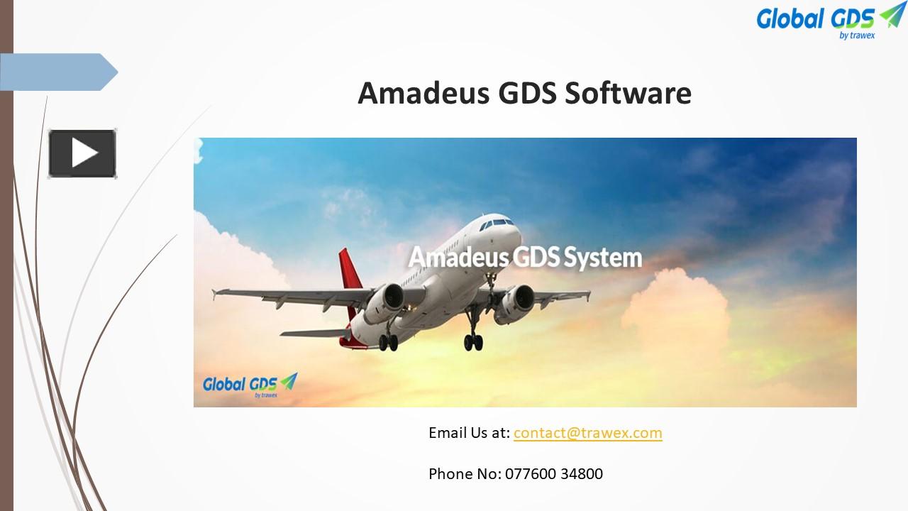 PPT – Amadeus GDS Software PowerPoint presentation | free to download - id: 99b4d3-MzY0Z