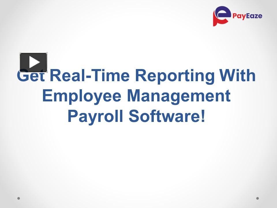 PPT – Boost Payroll Accuracy with Real-Time Employee Management Software! PowerPoint ...